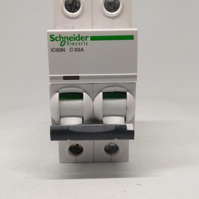 Jual Schneider A9F74263 MCB IC60N 2P 63A C curve - Kota Surabaya - bstgpedia | Tokopedia