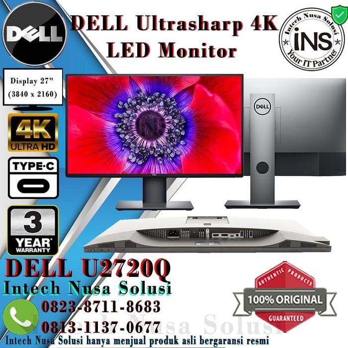 Jual DELL LED Widescreen 27" Inch Monitor U2720Q 4K UltraSharp - Jakarta Barat - Archer Elektron ...