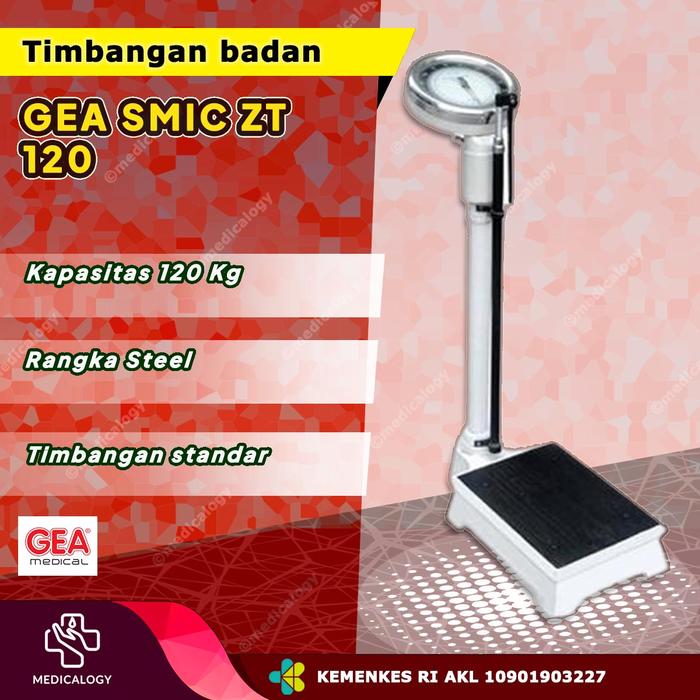 Jual GEA SMIC ZT 120 Timbangan Badan Manual - Kota Makassar - Medicalogy Makassar | Tokopedia