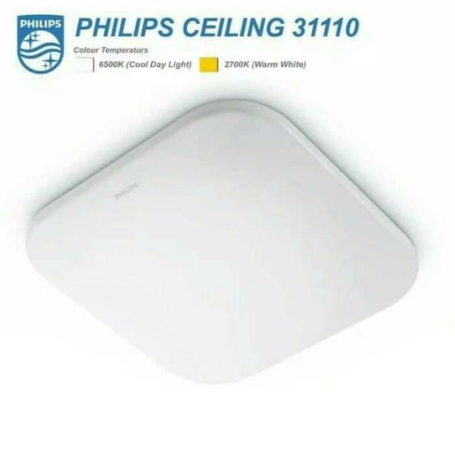 Jual Terlaris Lampu Plafon Kotak LED PHILIPS Moire 17w 31110 17 watt ...