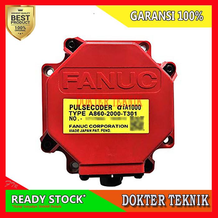 Jual A860-2000-T301 Fanuc ENCODER ALPHA A1000I PULSE CODER 10PIN IP65 - Kota Bandung ...