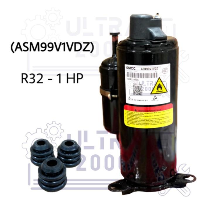 Jual COMPRESSOR / KOMPRESOR AC GMCC R32 1HP 1PK ASM99V1VDZ Best - Kota ...