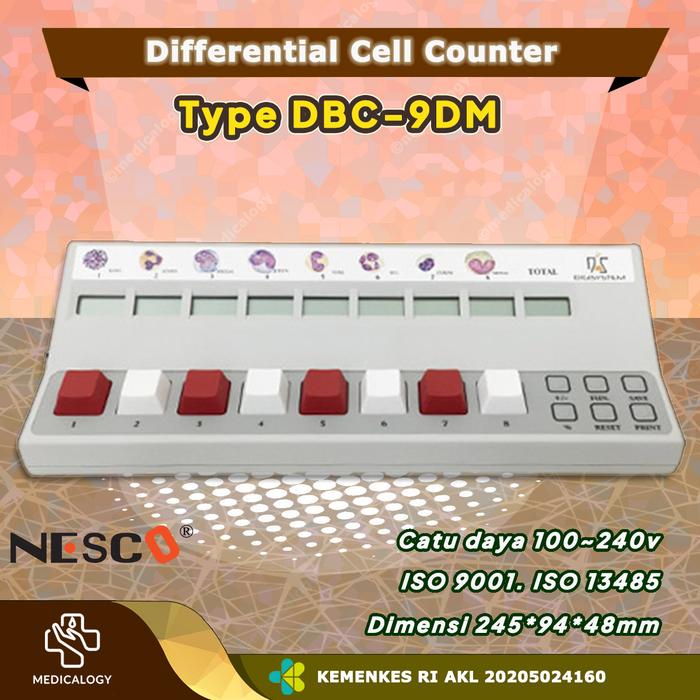 Jual Nesco Digital Differential Blood Cell Counter Type DBC-9DM - Kota ...