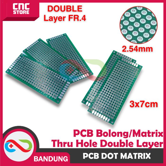 Jual PCB DOT MATRIX THRU HOLE DOUBLE LAYER 3X7CM 3*7CM - Kota Bandung ...