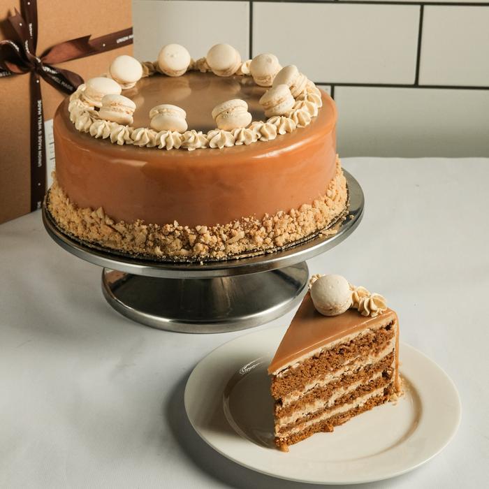 Jual UNION BAKERY SLICE WHOLE SPECULAAS CREAM CAKE - ONTBJITKOEK ...