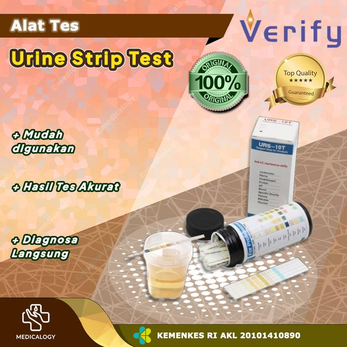 Jual Verify Strip Cek Urine 10 Parameter - Kab. Bantul - Medicalogy ...