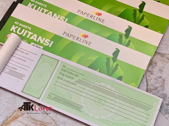 Jual Buku Kwitansi / Kuitansi Besar Merk Paperline (Ukuran - 31.5 x 10 ...