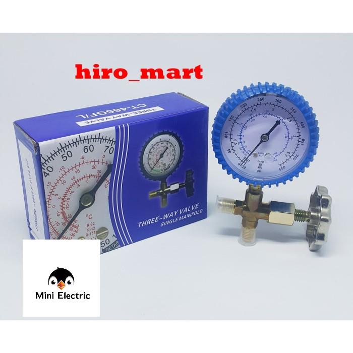 Jual Alat Pengukur Tekanan PRESSURE FREON AC rumah AC mobil DLL ...