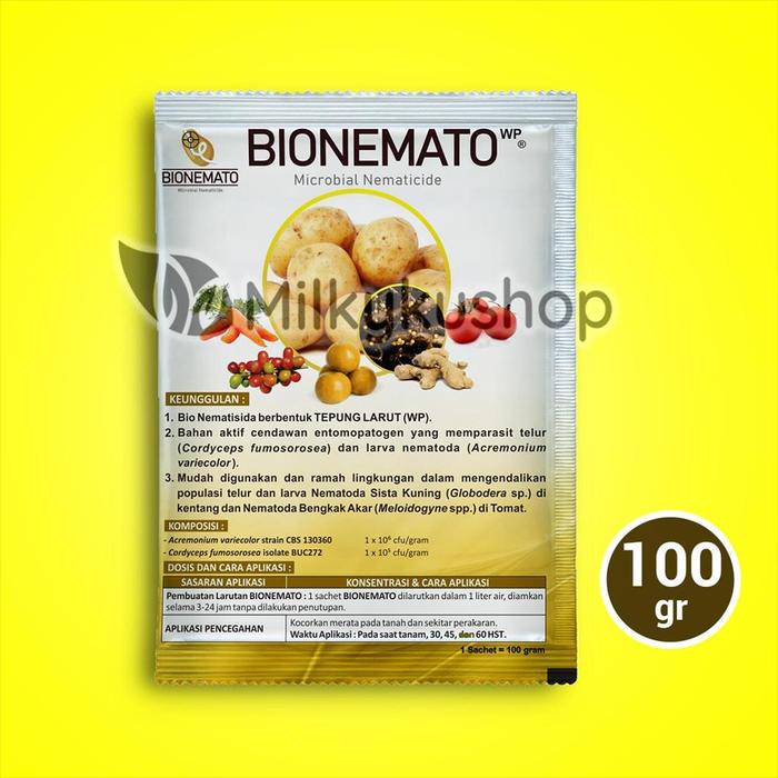 Jual BIONEMATO WP 100 GRAM PER SACHET NEMATISIDA PESTISIDA - Jakarta Barat - Milkyku Shop ...