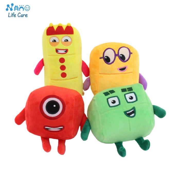 Jual Boneka Mini Numberblocks Plush Doll Educational Stuffed Number ...