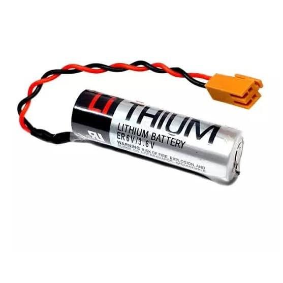 Jual Battery Baterai Lithium Toshiba Plc Er6V 3.6V Aa Cokelat Panjang ...