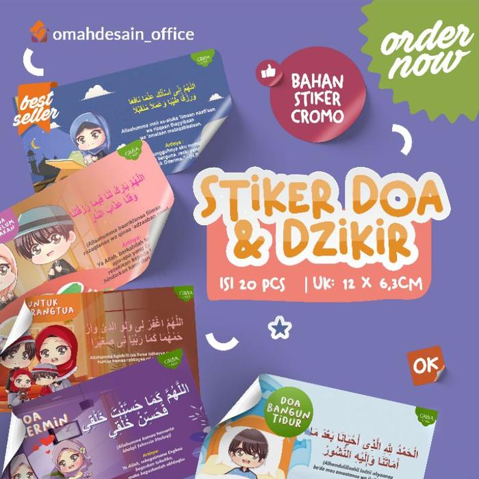 Jual STICKER DOA SEHARI - HARI | DOA SEHARI - HARI - Kota Yogyakarta ...