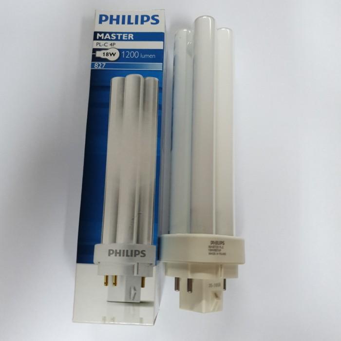 Jual Lampu Plc 18 Watt Philips Master Pl-C 18W 4P 827 830 840 865 4 Pin - Jakarta Utara ...