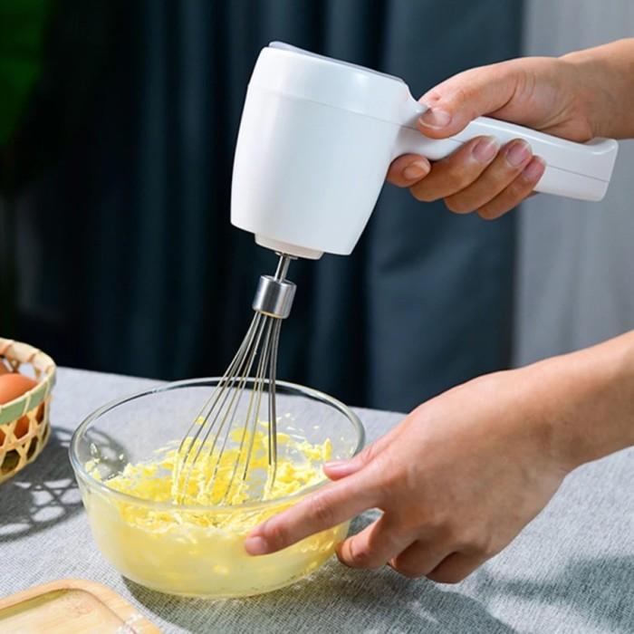 Jual Wireless Hand Mixer Blender Portable Usb Rechargeable Pengocok ...