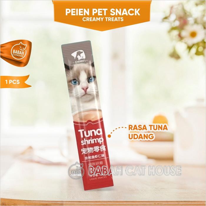 Jual PEIEN Cat Creamy 15gr Treats Cemilan Kucing Kitten Anak Sejenis ...