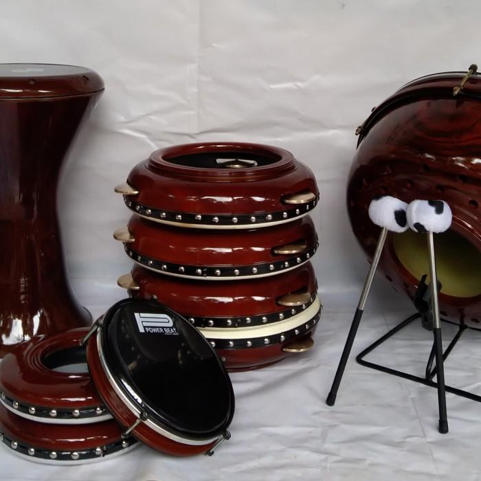 Jual [Dijual] Alat Musik Rebana Hadroh Banjari Jepara 1 Set Lengkap ...