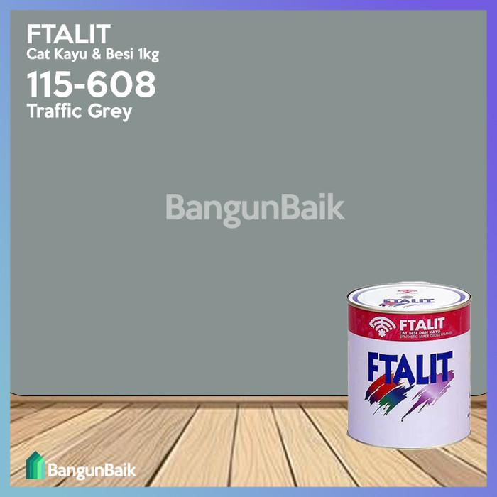 Jual Kansai FTALIT 608 Traffic Grey 1kg / Cat Kayu dan Besi FTALIT 115-608 - Kab. Bekasi - toko ...