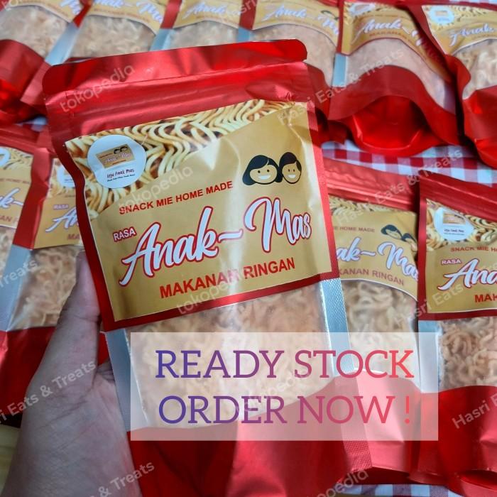 Jual Snack Jadul Mie Kering Anak Mas Tahun 90an Homemade Nagih Anakmas ...