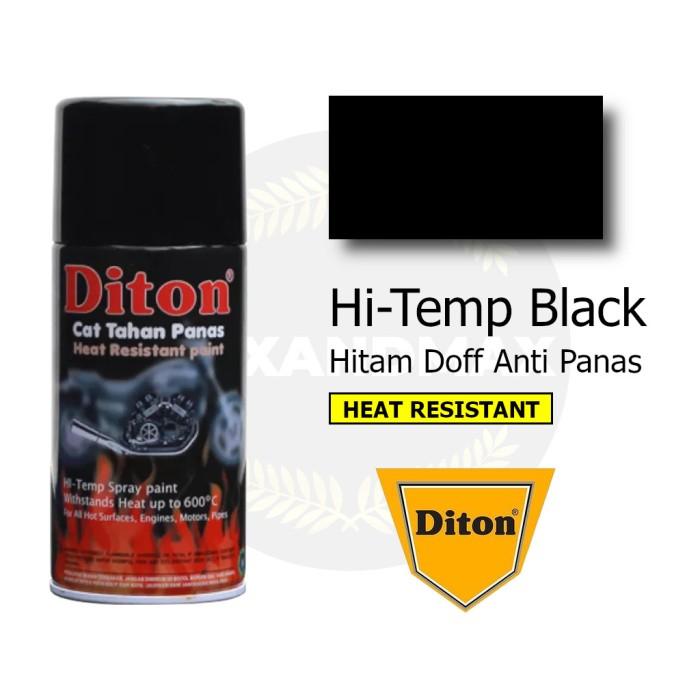 Jual Pilox Cat DITON Hi Temp Black Anti Tahan Panas 300 ml - Kab. Bekasi - toko bayangka | Tokopedia