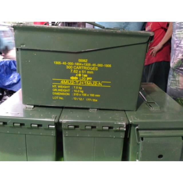 Jual Kotak munisi / kotak peluru pindad - Jakarta Selatan - Toko Online ...