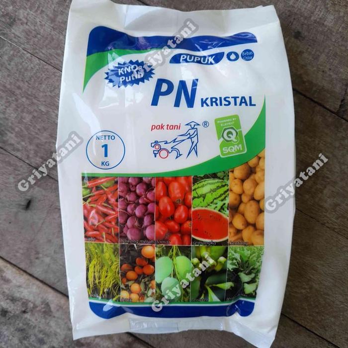 Jual Pupuk PN Kristal 1 KG KNO3 kristal Potassium Nitrat Kemasan Pabrik ...
