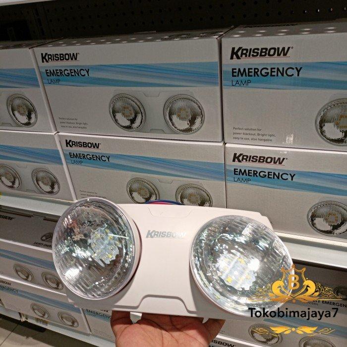 Jual Emergency Lamp Krisbow Lampu Darurat Twin Spot 5w - Kota Surabaya ...
