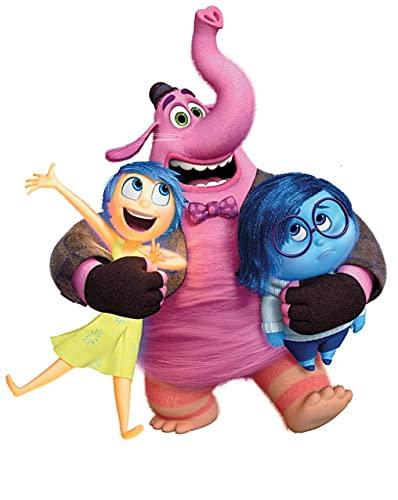 Jual 7 Inch Bing Bong Joy Sadness Trio Inside Out Movie Disney Pixar ...