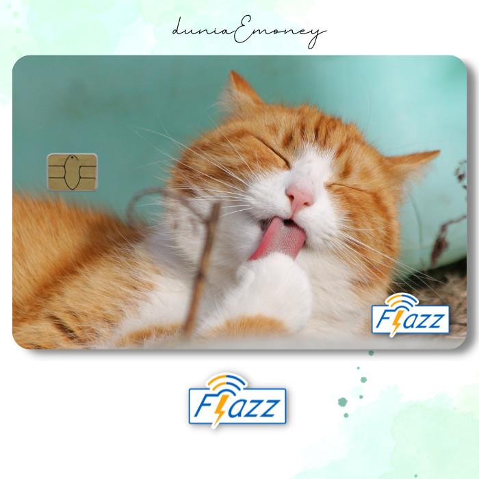 Jual E-Toll Card Kartu Mandiri Emoney BCA Flazz BRI Gambar Kucing ...