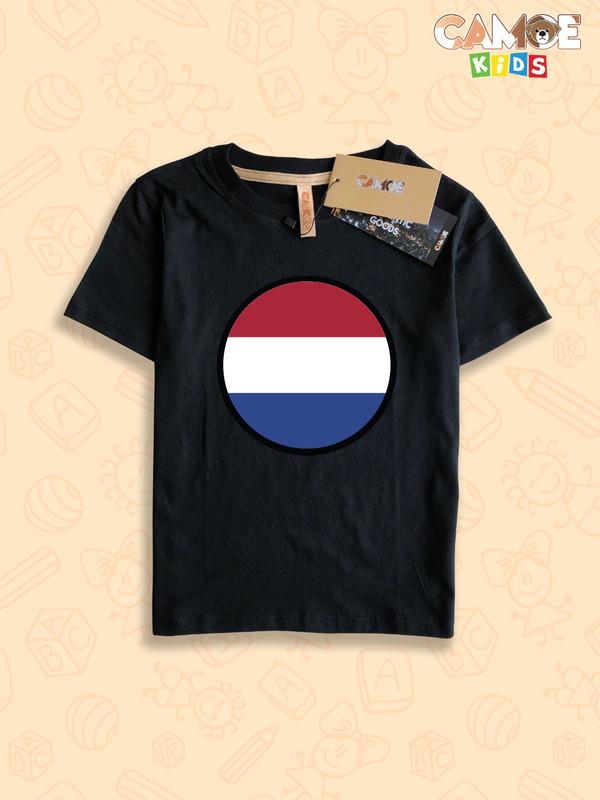 Jual Baju Kaos Anak KIDS CAMOE Netherlands Flag Bendera Belanda - S ...