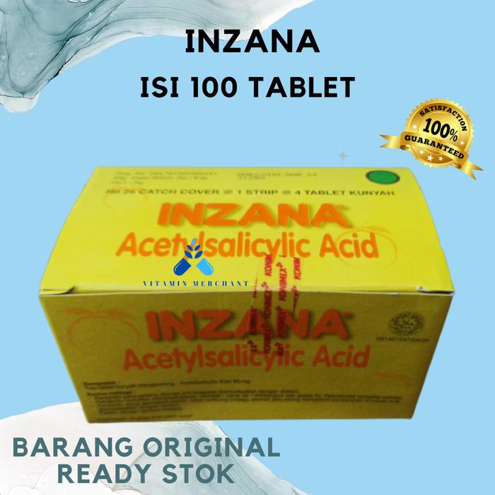 Jual Inzana Box isi 25 strip @ 4 tablet ( obat demam anak ) - Kota ...