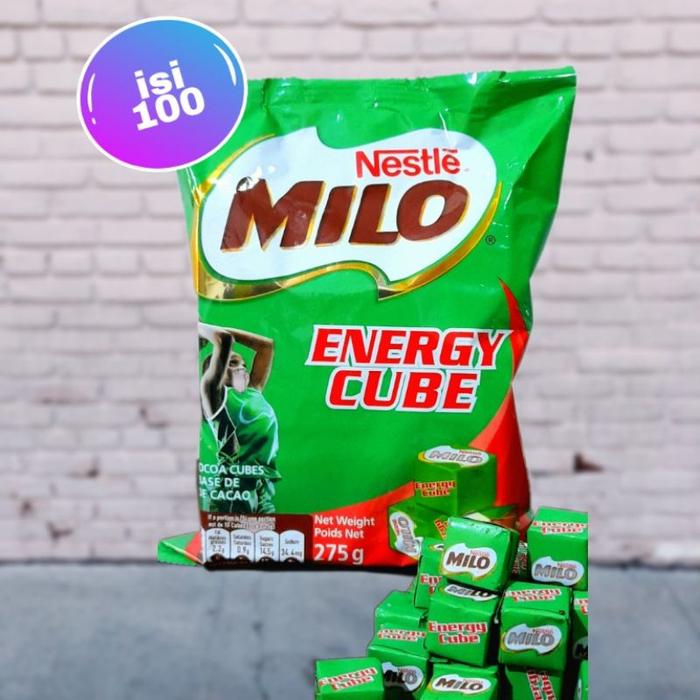 Jual (T)erpopule(R) Milo Cube Isi 100 Original Nestle Milo Kotak Milo ...