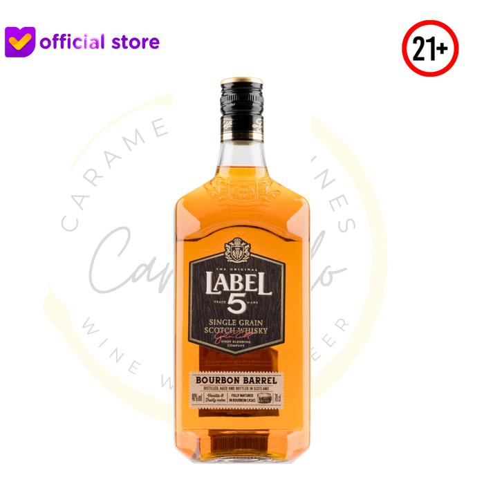 Jual Label 5 Bourbon Barrel Single Grain Scotch Whisky label 5 - Jakarta Barat - Caramello Wines ...