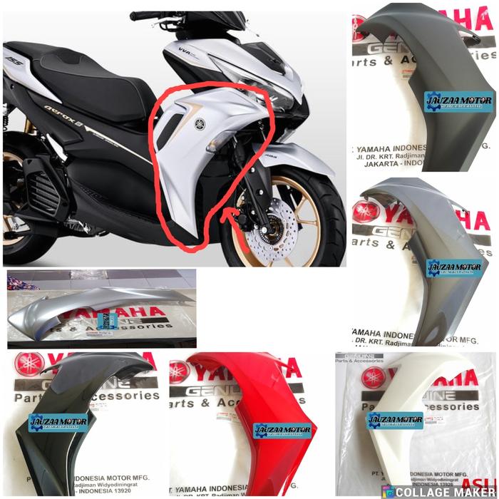 Jual PANEL Sayap Depan body cowling New Aerox 155 Connected Original Y ...