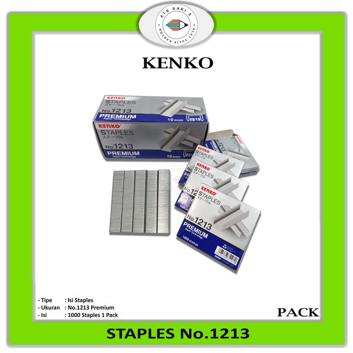 Jual Kenko Isi Staples No.1213 13mm x 13 mm Premium - Jakarta Utara ...