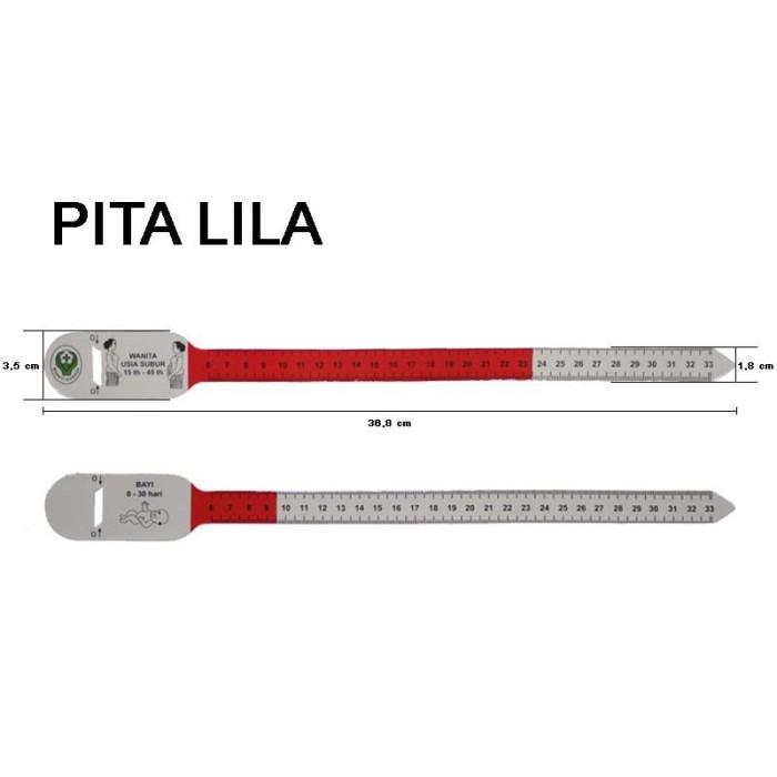 Jual Pita Lila Alat Ukur Lingkar Lengan Atas ibu hamil dan Bayi Ukur ...