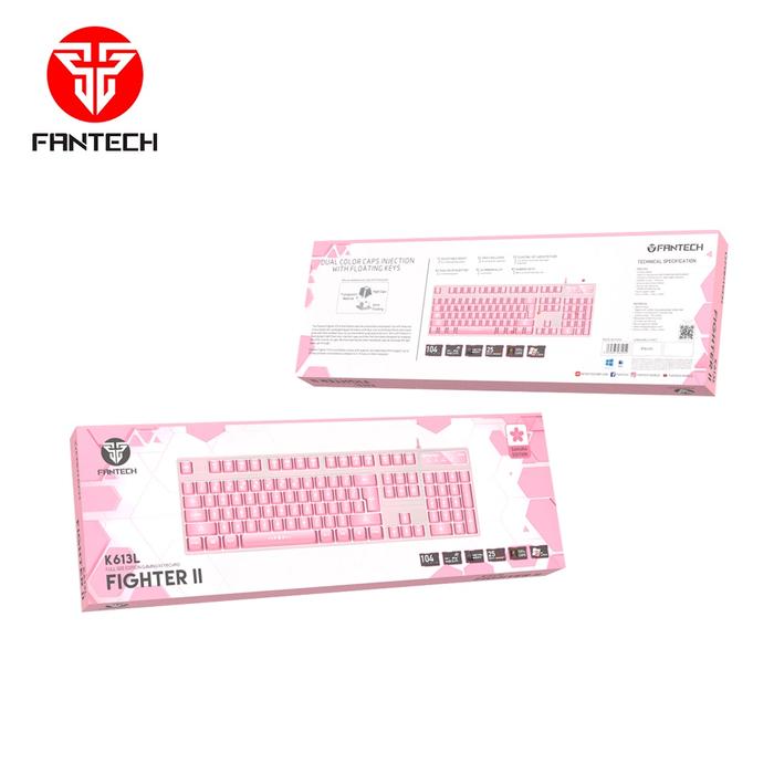 Jual Rq Fantech K613L Fighter Ii Rgb Gaming Keyboard Membrane - Jakarta ...