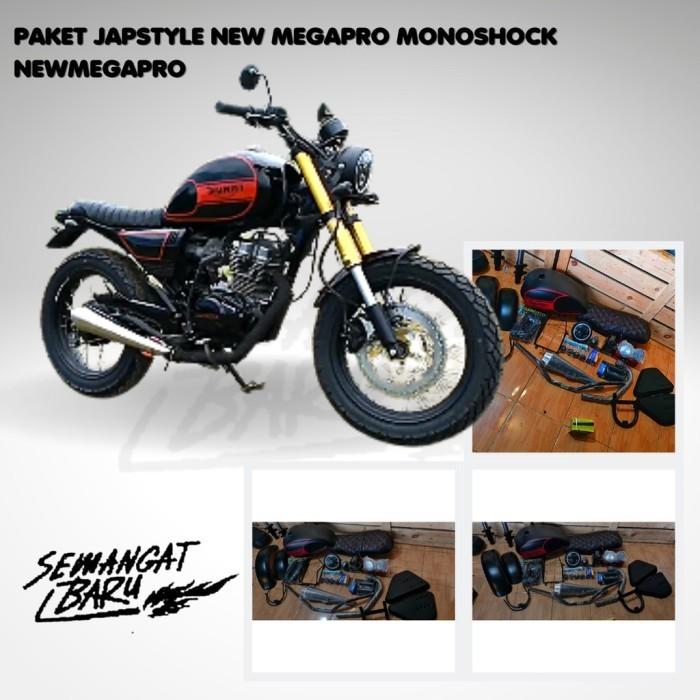 Jual PAKET JAPSTYLE premium NEW MEGAPRO MONOSHOCK GL,CB HONDA DLL - Kab. Sleman - semangat baru ...