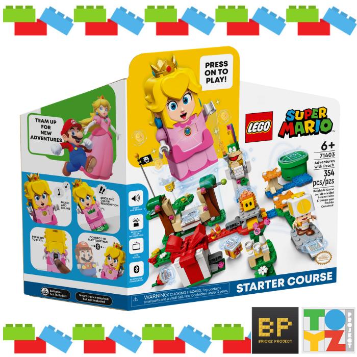 Promo Lego 71403 SUPER MARIO Adventures with Peach Starter Course Cicil ...