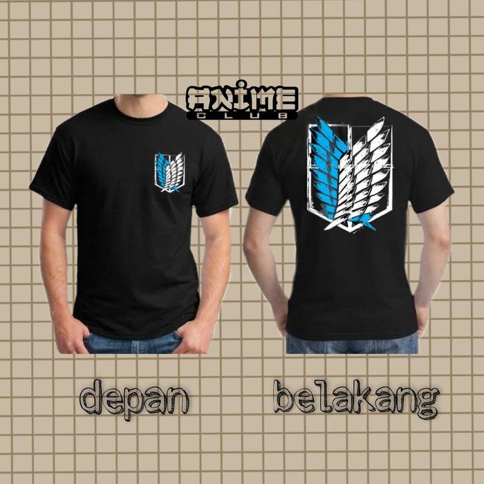 Jual Baju Anime - Aot Logo (Attack On Titan) - Kota Depok - CV Hanisa ...