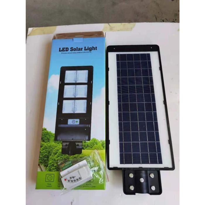 Jual lampu pju jalan 150 watt led solar cell REMOTE Lampu jalan 150 ...