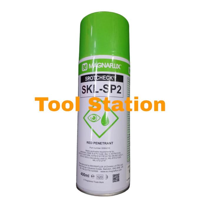Jual Solvent Removable Visible Dye Penetrant SKL-SP2 Magnaflux 400ML ...