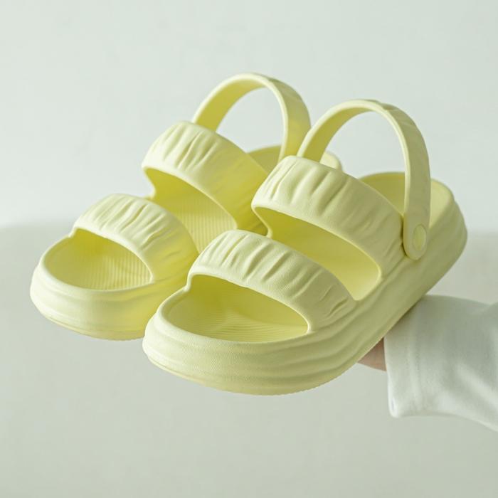 Promo Sandal Slip On JISOO Lucu Ringan Nyaman Empuk Kekinian Terbaru ...