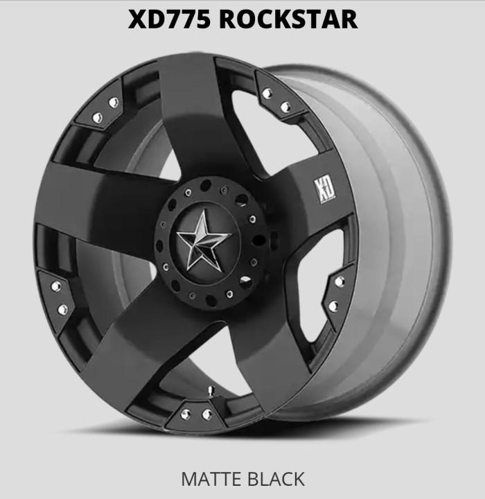 Jual Velg KMC XD775 Rockstar ORI RING 22 Jeep Rubicon JK JL Dodge ...