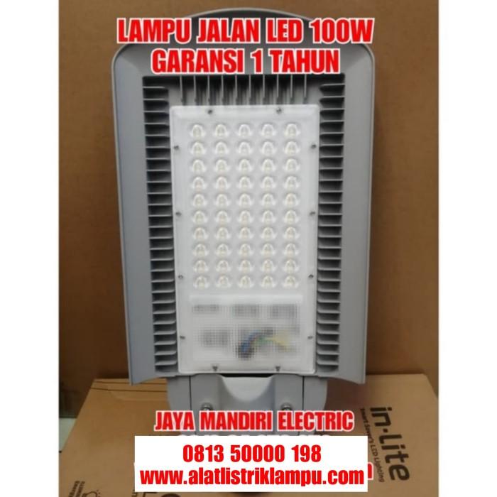 Jual LAMPU JALAN LED SMD INLITE INSL007 100WATT PUTIH PJU 100W 100 WAT ...