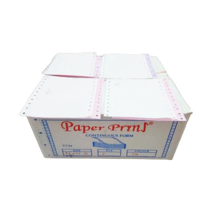 Jual [ DUS ] Kertas Komputer Continuous Form 2 Ply 9,5 x 11 Bagi 4 ...