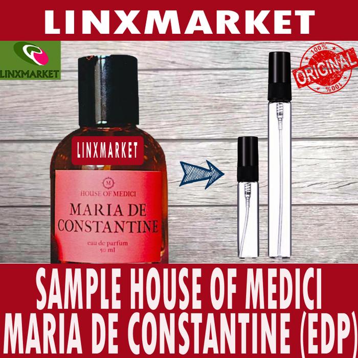 Jual HOUSE OF MEDICI MARIA DE CONSTANTINE (EDP) UKURAN HEMAT - 2ML ...