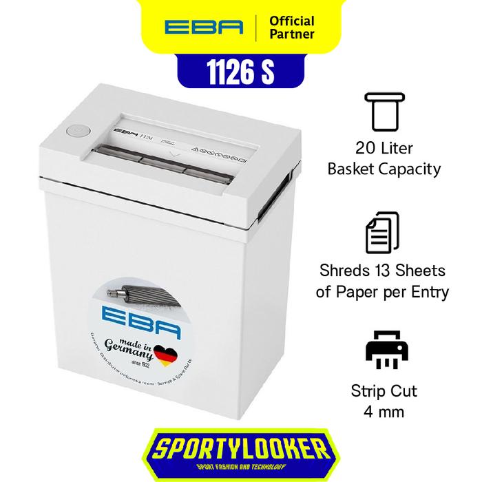 Jual EBA 1126S / 1126 S Paper Shredder - Mesin Penghancur Kertas Grs ...
