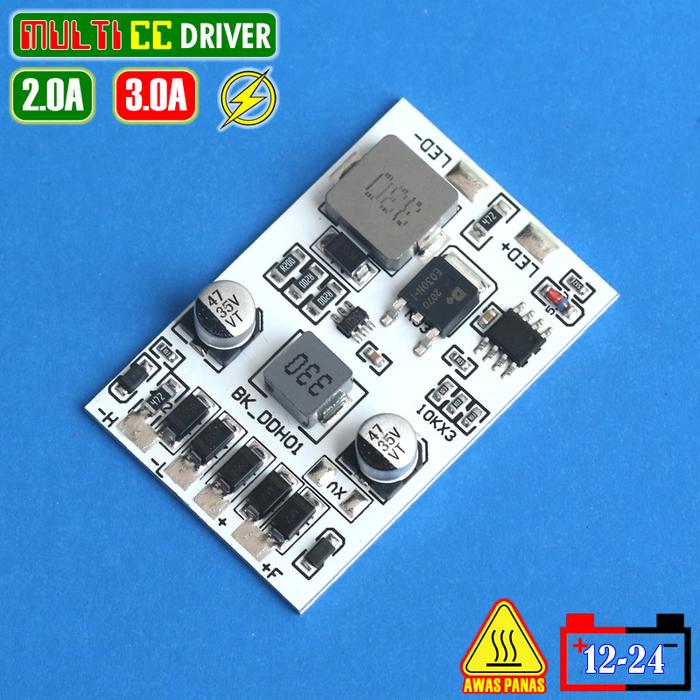 Jual MULTI 2A 3A Strobo LED Driver XML XHP SST Projie Biled D2 MCP 3570 ...