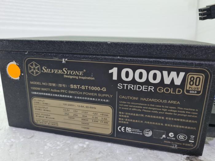 Jual Silverstone SST-ST1000-G Evolution 1000Watt 80 PLUS Gold Modular ...