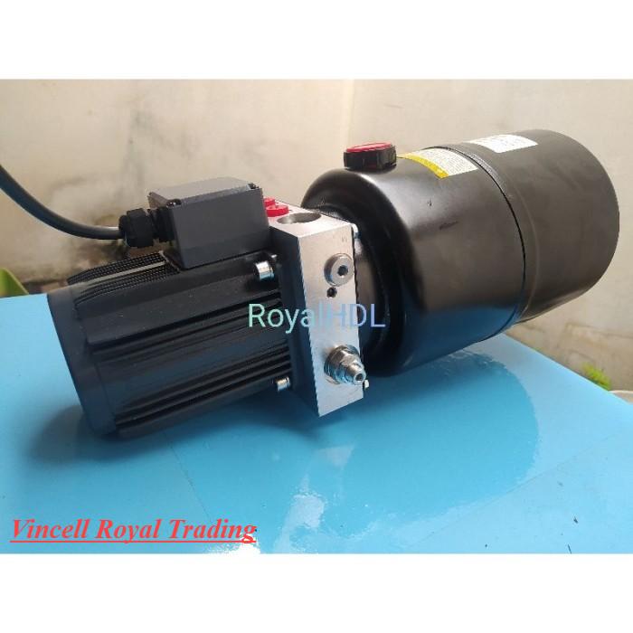 Jual hydraulic mini power pack hpu dock leveller loading dock hidrolik ...